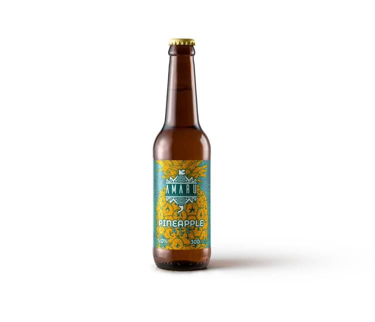 Cerveza Pineapple Ale Artesanal - Amaru